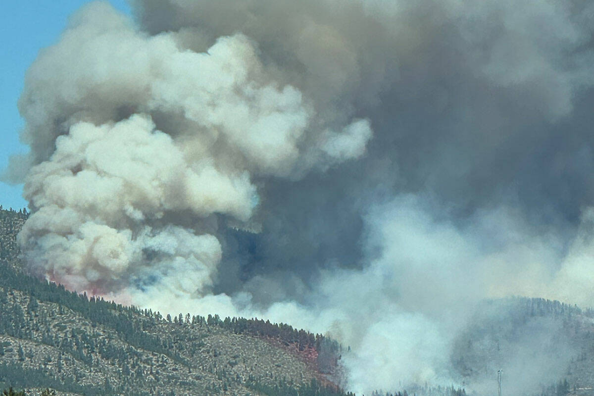 Nevada governor declares emergency as Davis Fire south of Reno sparks ...
