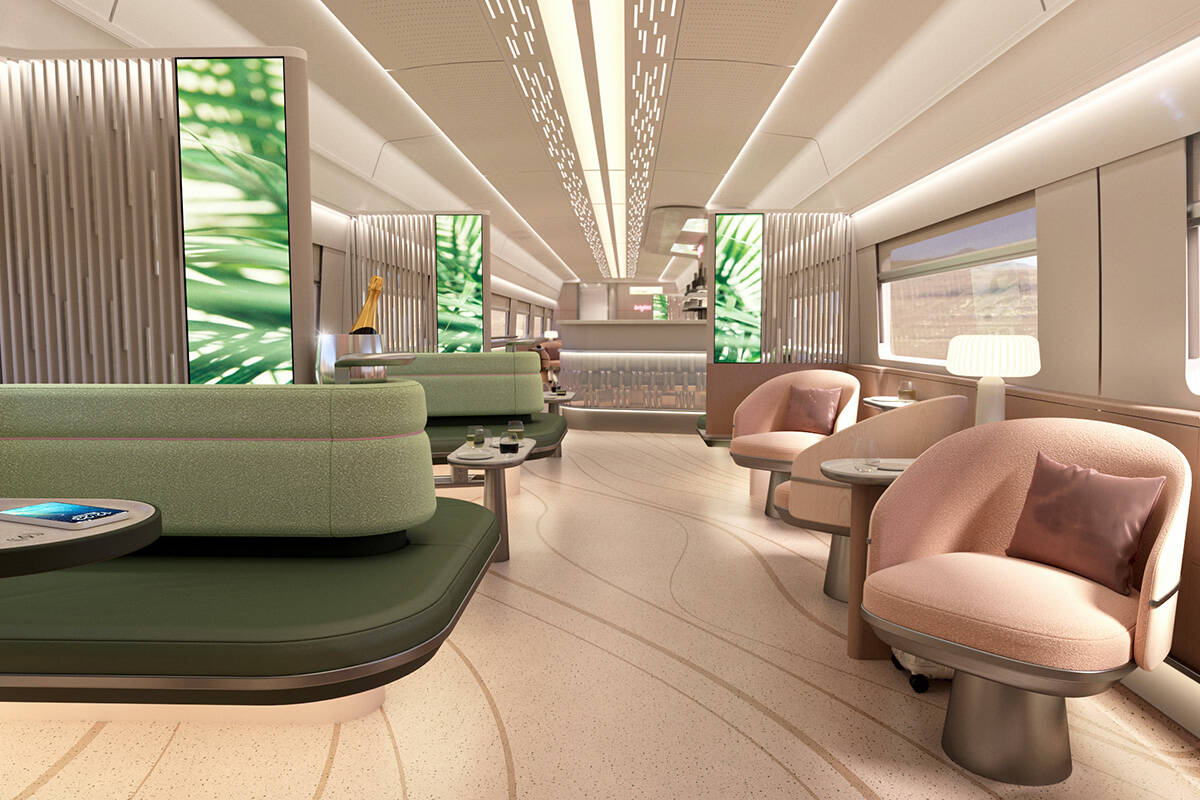Brightline West reveals renderings of Vegas-to-LA trains | Local Las ...