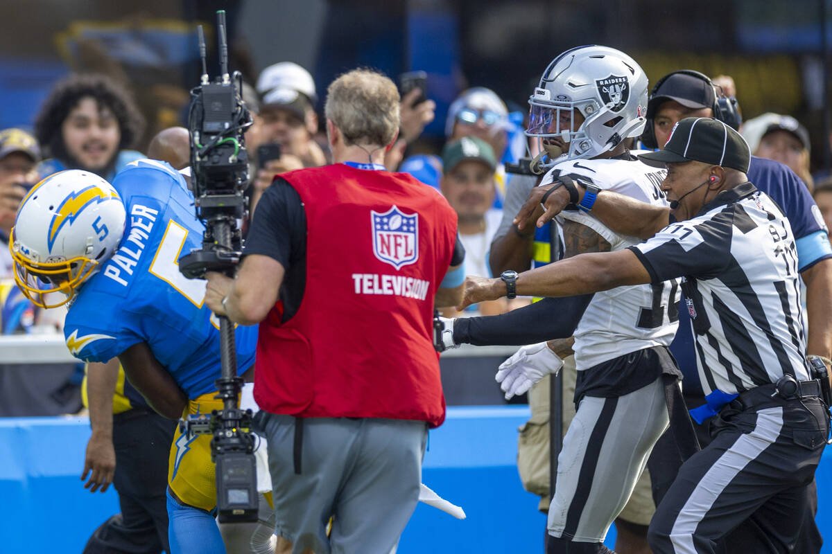 Maxx Crosby, 3 other Raiders fined by NFL for fight with Chargers in ...