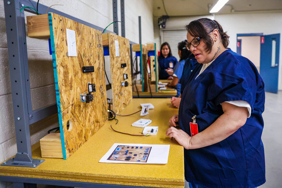 Inmates at Nevada women’s prison embrace job-training program | Local ...