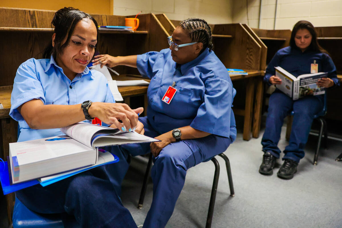 Inmates at Nevada women’s prison embrace job-training program | Local ...