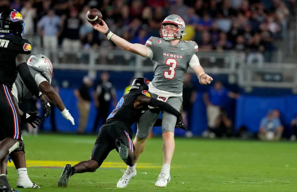UNLV’ QB Matthew Sluka walks away from program — PHOTOS | UNLV Football ...