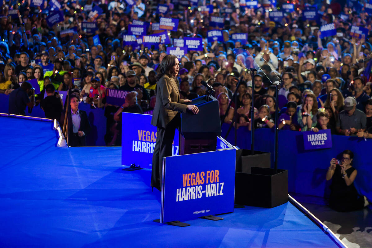 5 things to know from Kamala Harris rally in Las Vegas | Politics and ...