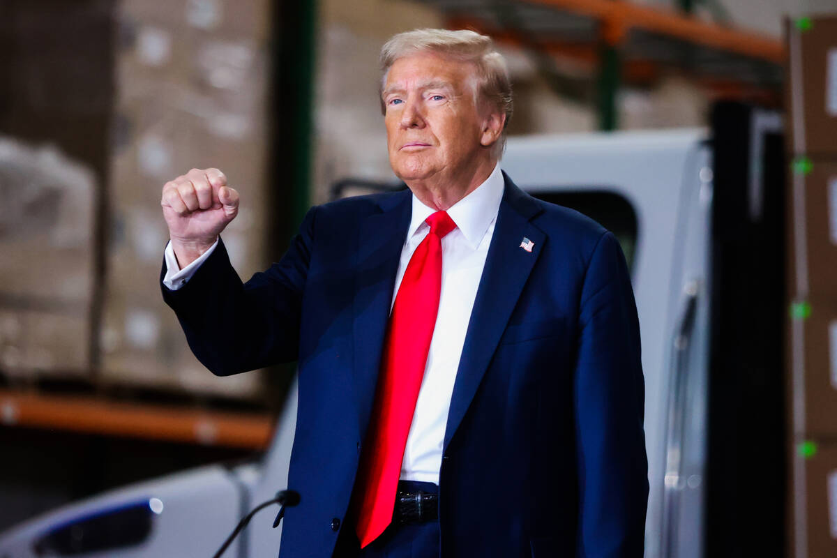 Donald Trump participates in roundtable in North Las Vegas | Nevada ...