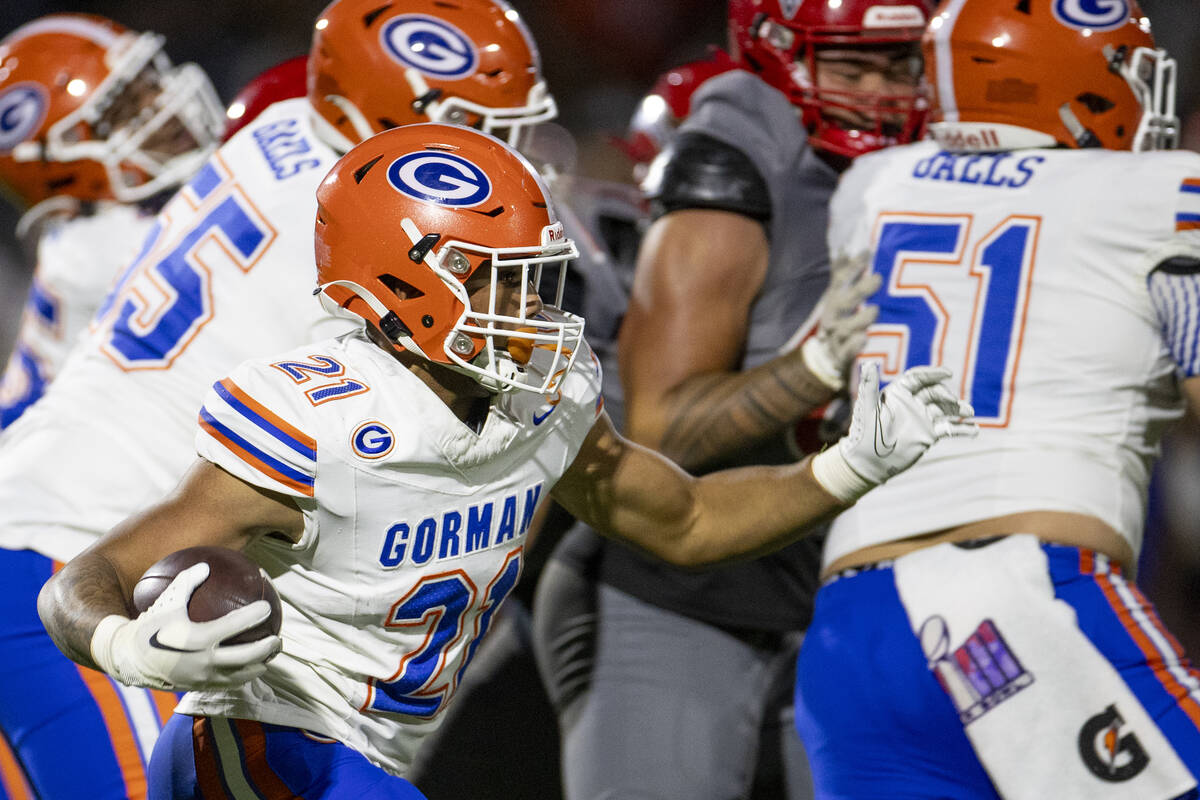 Bishop Gorman football still leads Nevada high school rankings | Nevada ...