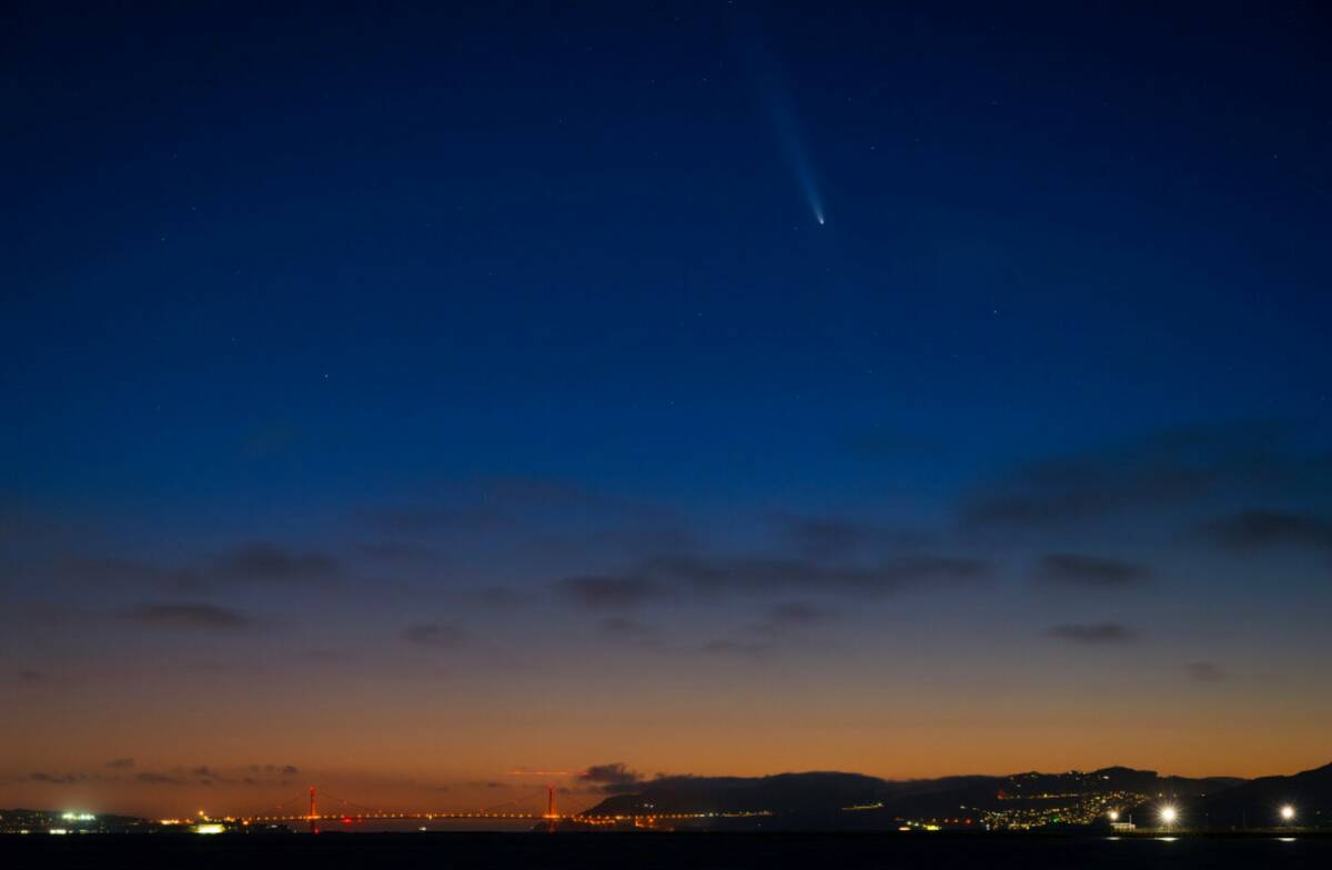Atlas comet spotted near Las Vegas — PHOTOS | Local Las Vegas | Local