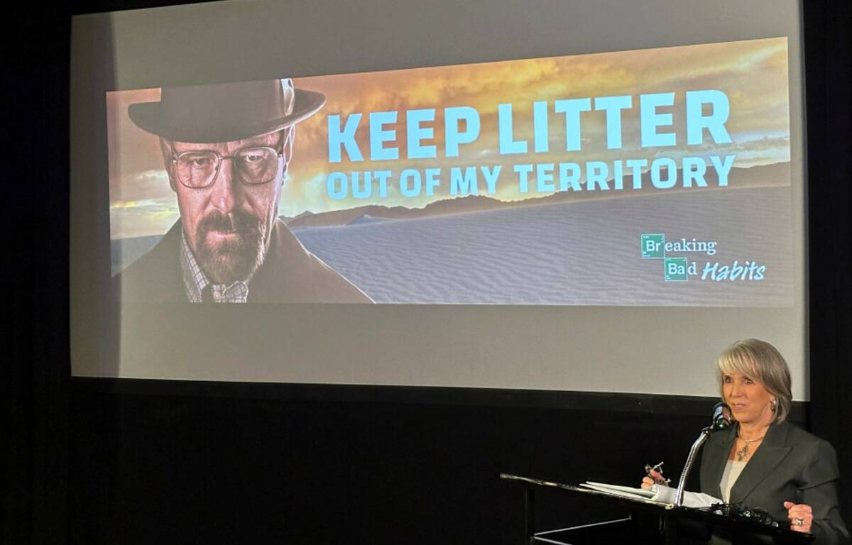 Breaking Bad star appears in ad campaign against littering in New ...