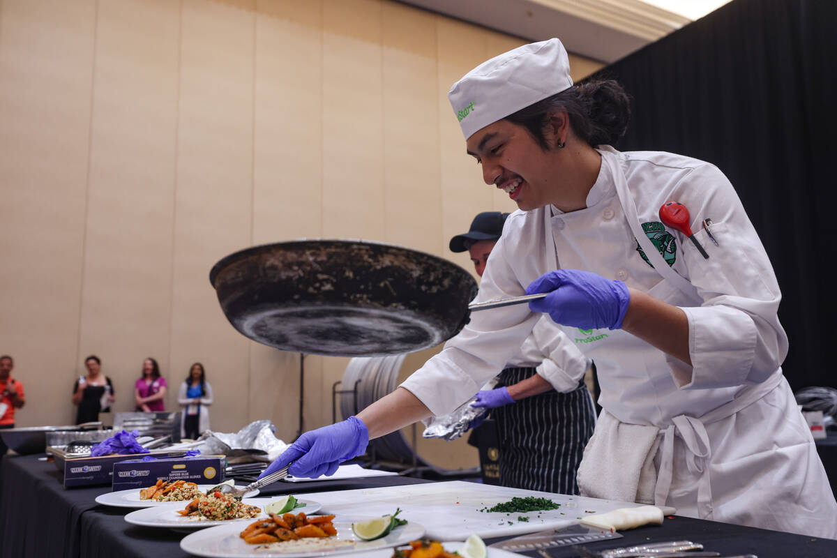 Las Vegas student chefs battle for school lunch supremacy | Education ...