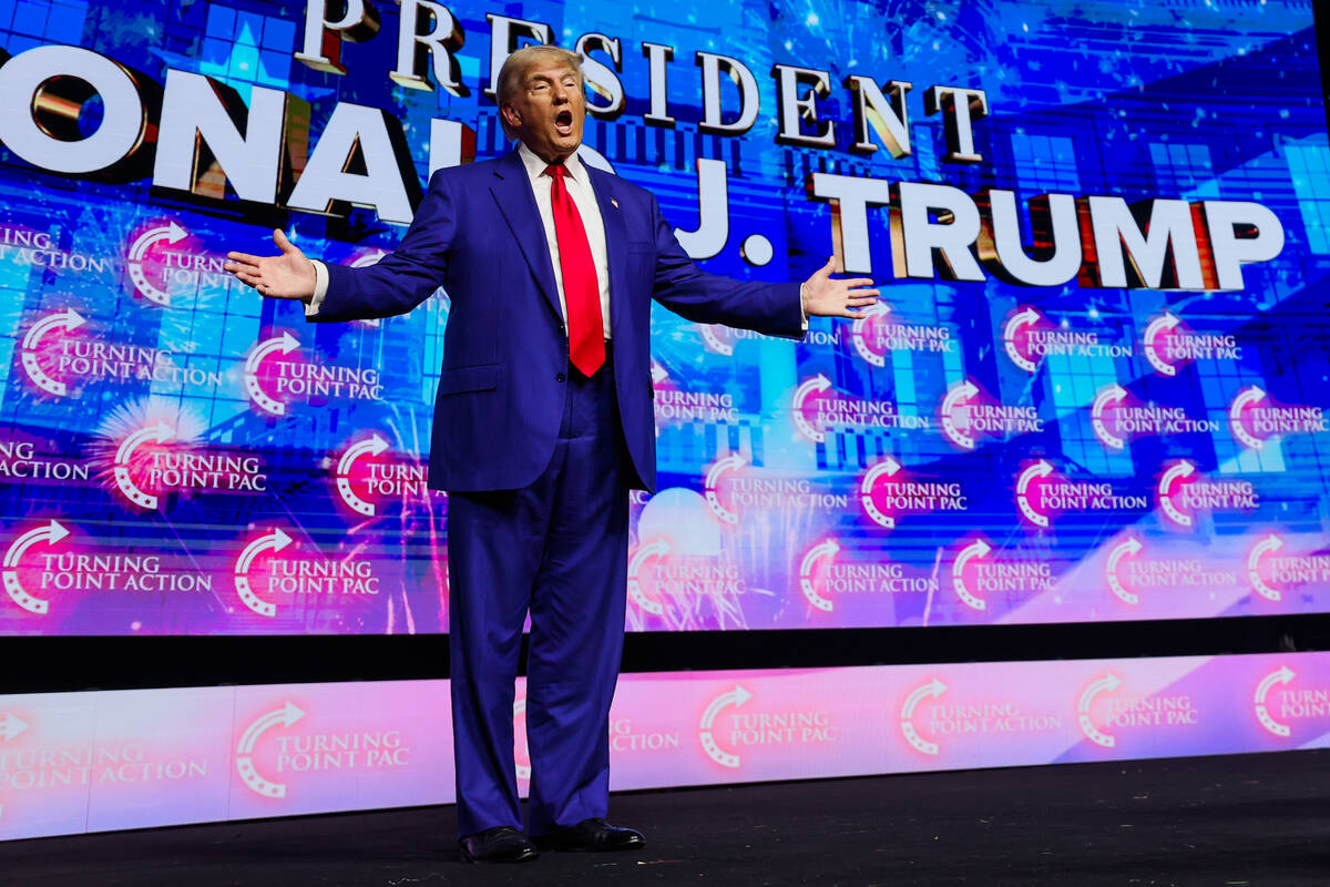 5 takeaways from Trump rally at UNLV in Las Vegas — PHOTOS | Nevada ...