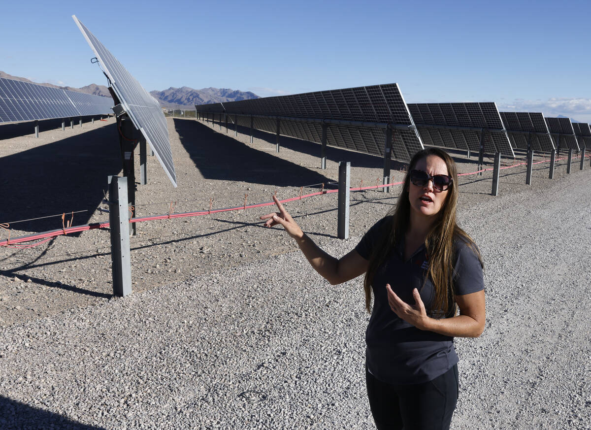 NV Energy solar farm is partnered with Tesla | Energy | Business
