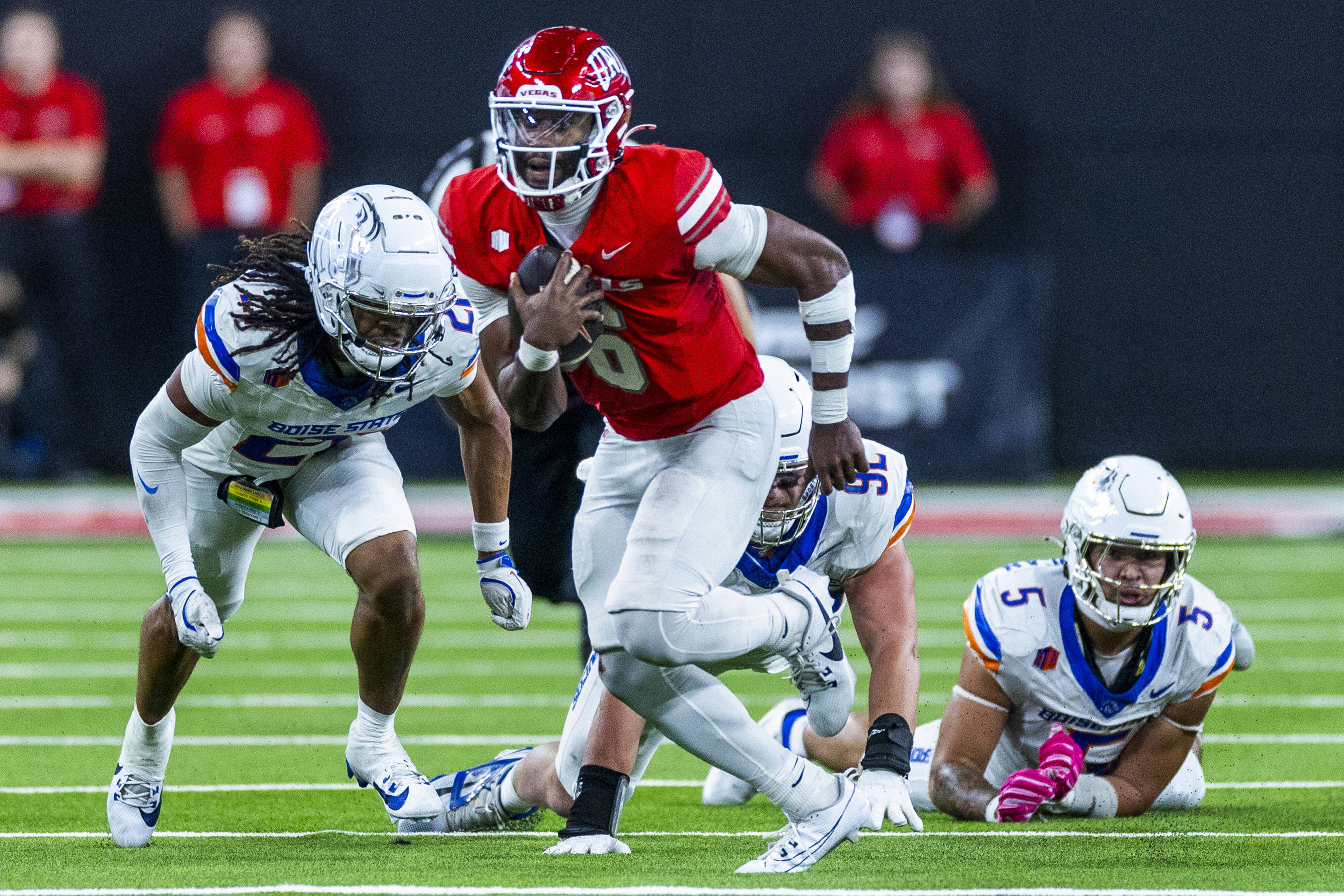 UNLV football, Barry Odom have historic night in loss to Boise State ...