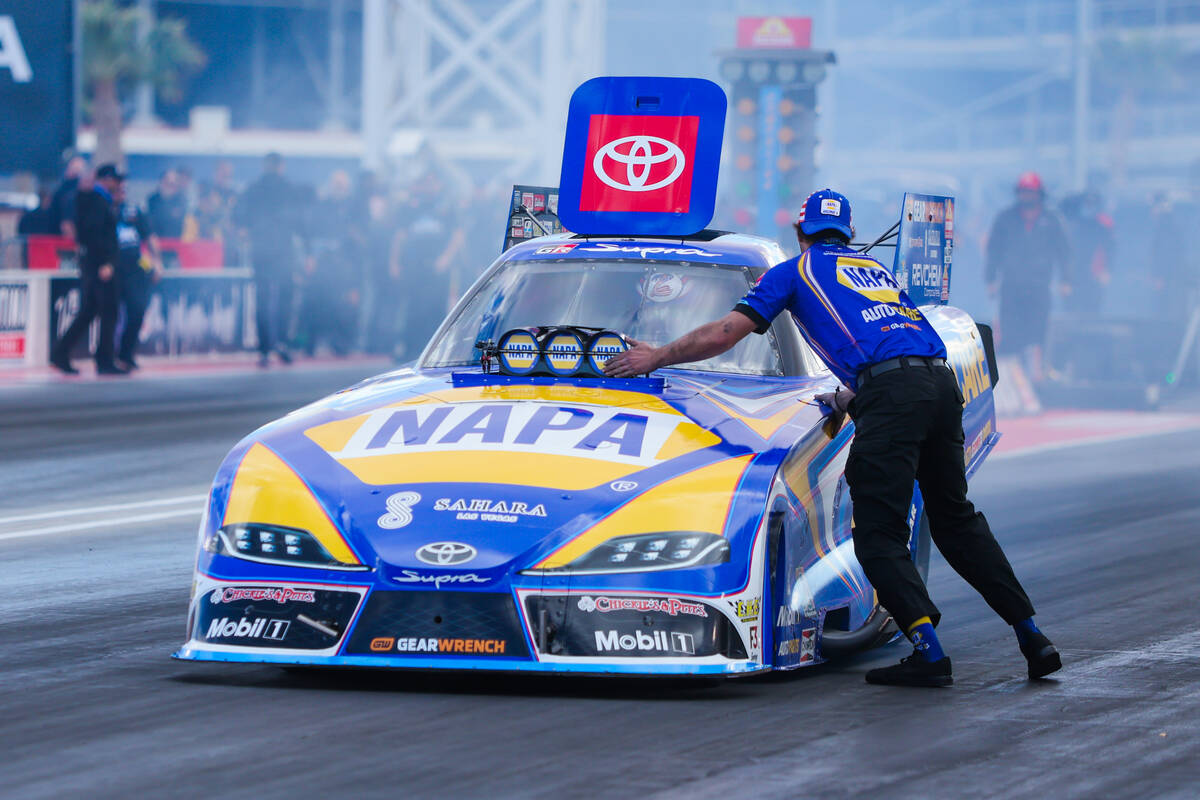 NHRA Nationals at Las Vegas postponed due to crash, cold weather | NHRA ...