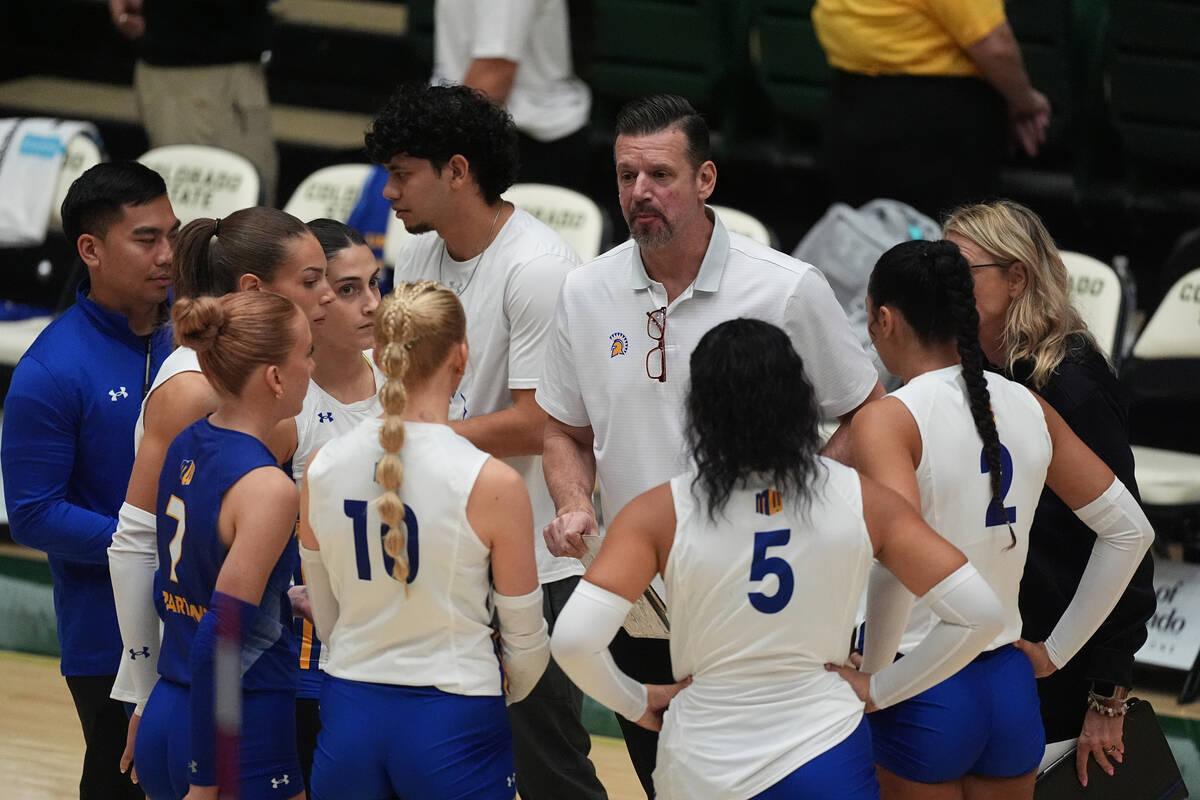 Unlv Volleyball Hosts San Jose State Blaire Fleming Amid Transgender
