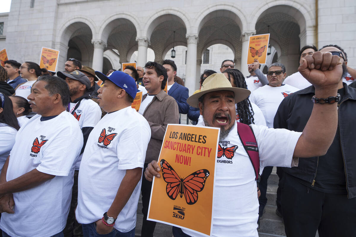 LA sanctuary city: City prepares for potential mass deportations under ...