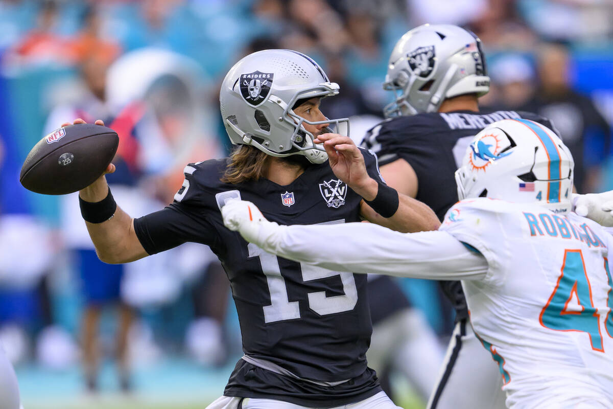 Raiders offense prepares for test against Broncos defense in NFL Week ...