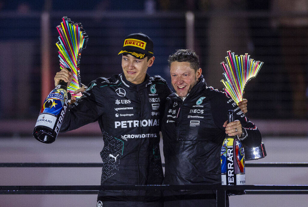 F1 Las Vegas Grand Prix 2024 race results, finishing order, standings ...