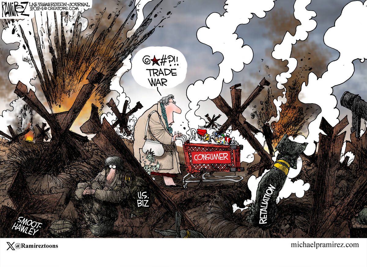 The danger of tariffs | CARTOON | Michael Ramirez | Opinion