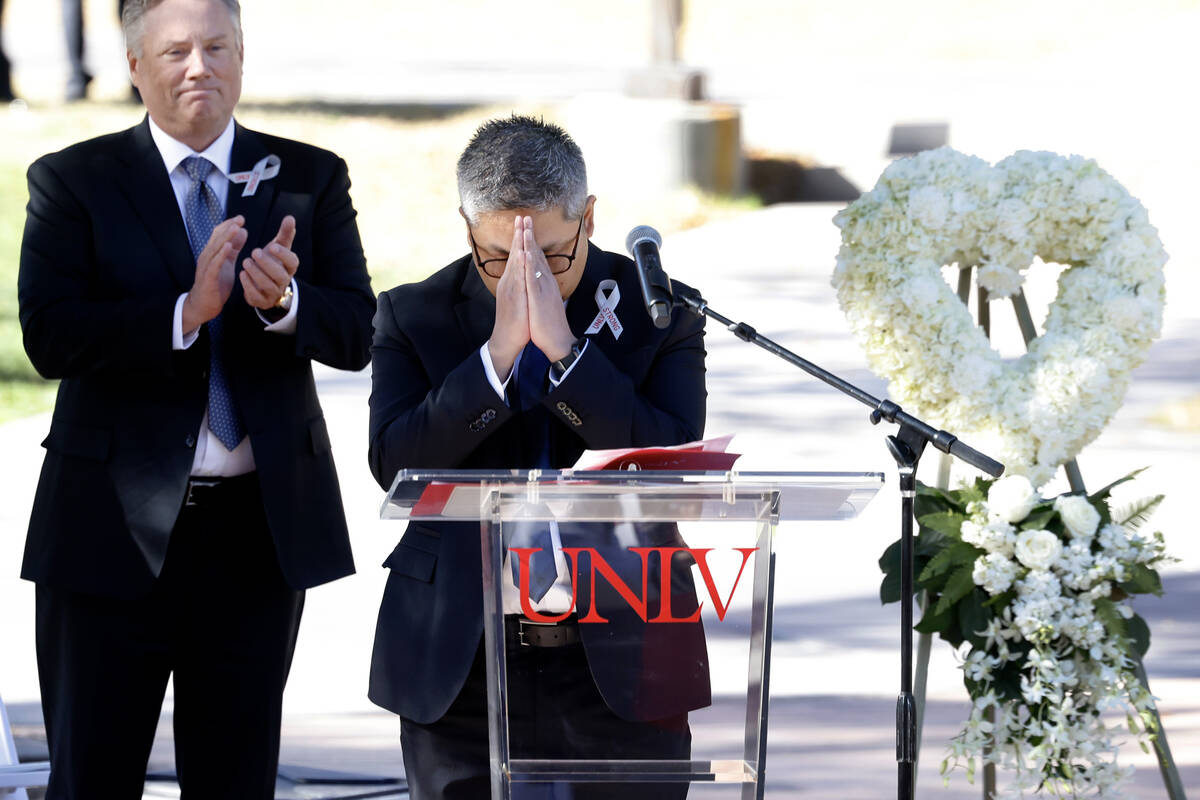 UNLV hosts memorial for victims of Dec. 6 fatal shooting | Local Las ...