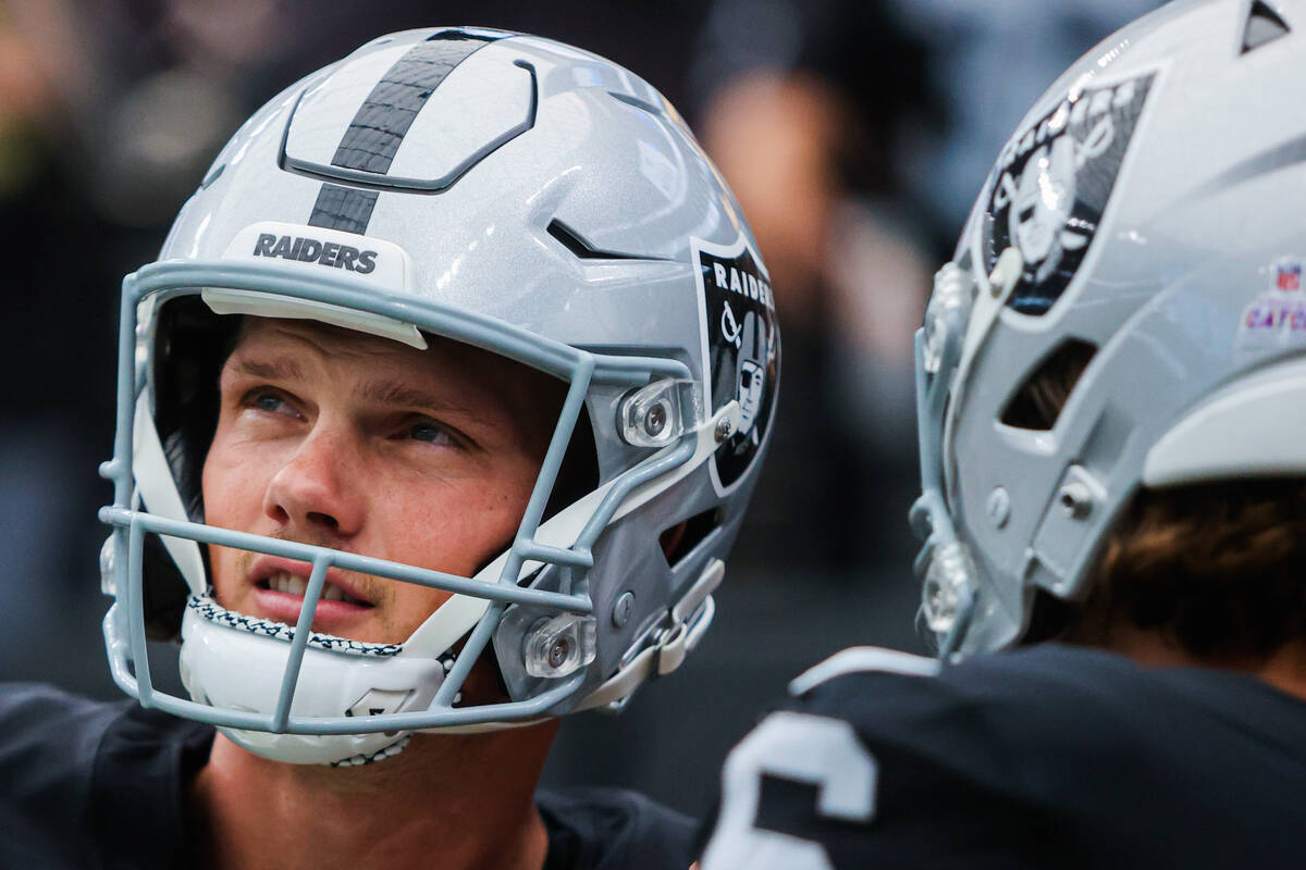 Raiders kicker Daniel Carlson ready to rebound from misses against ...