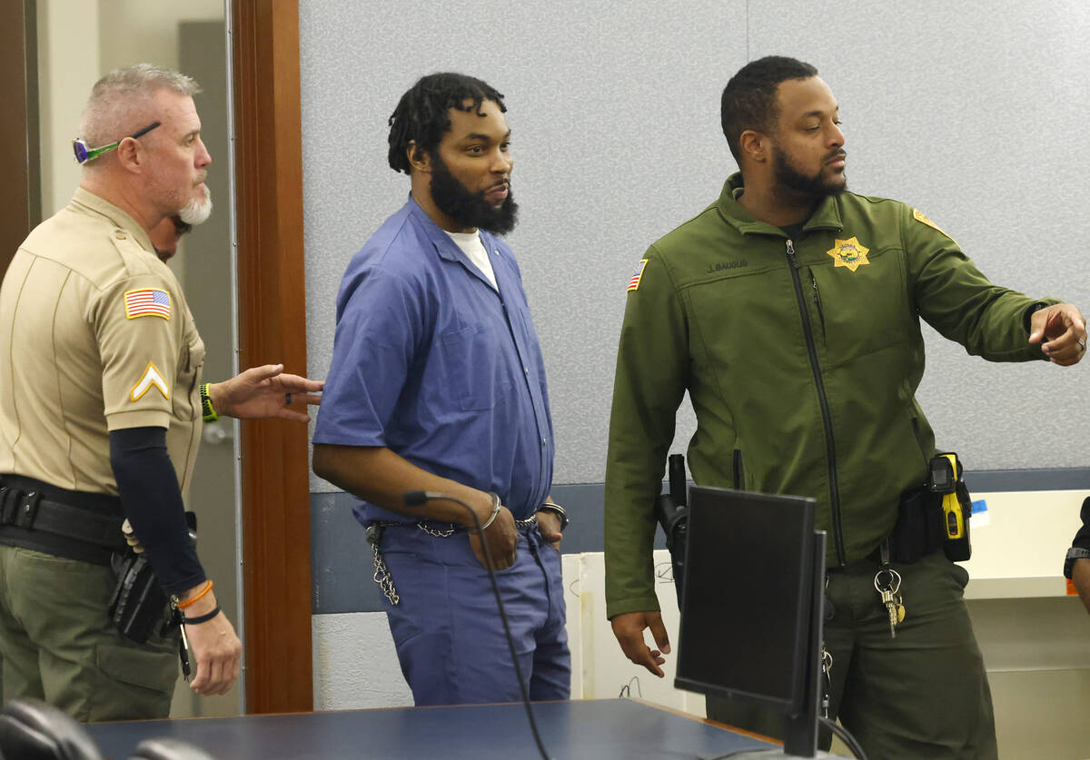 Man who attacked Las Vegas judge in viral courtroom leap is sentenced | Courts | Crime