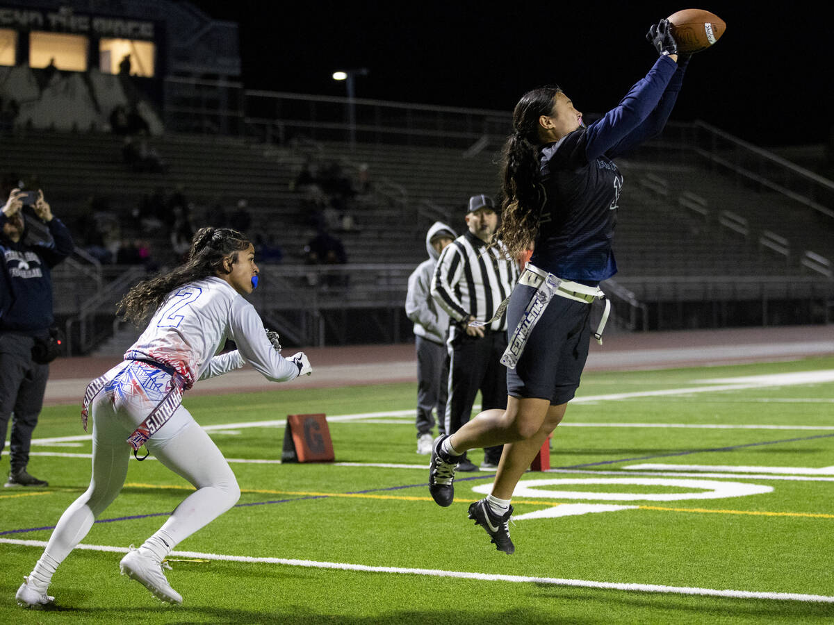 Shadow Ridge flag football beats Liberty behind Jaylani Palmer | Nevada ...