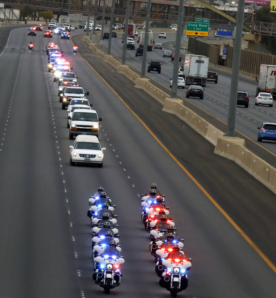 Las Vegas police officer killed in wrong way crash on I-15 | Local Las ...