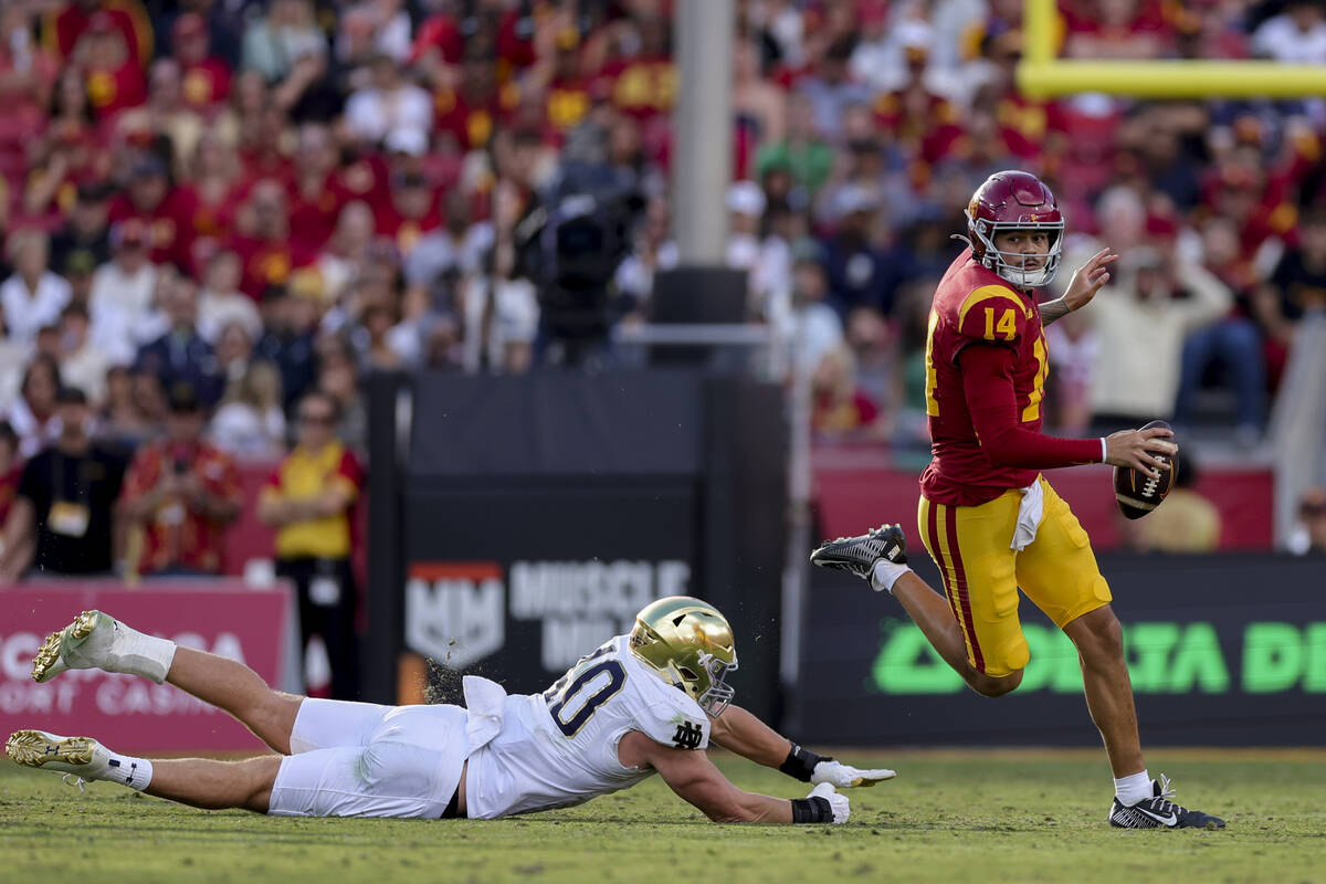 USC quarterback Jayden Maiava to start in Las Vegas Bowl against Texas ...