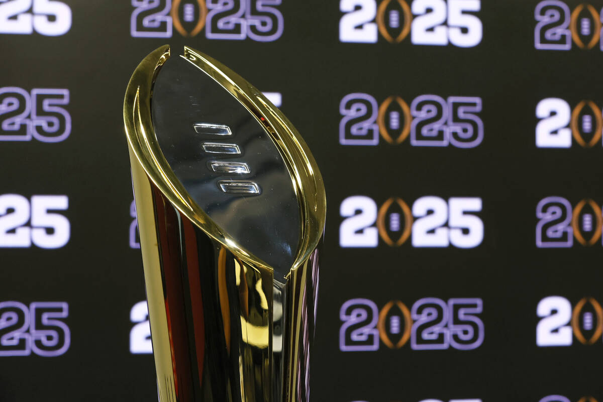 LVCVA voting to approve the potential of hosting a future CFP Championship game | Football | Sports