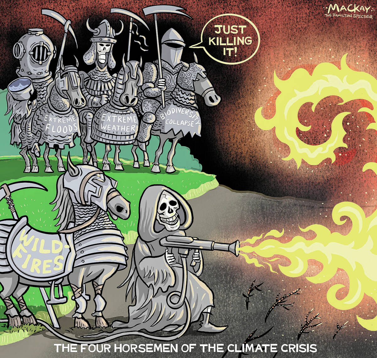 Trudeau sends the world a final message | CARTOONS | Drawing Board ...