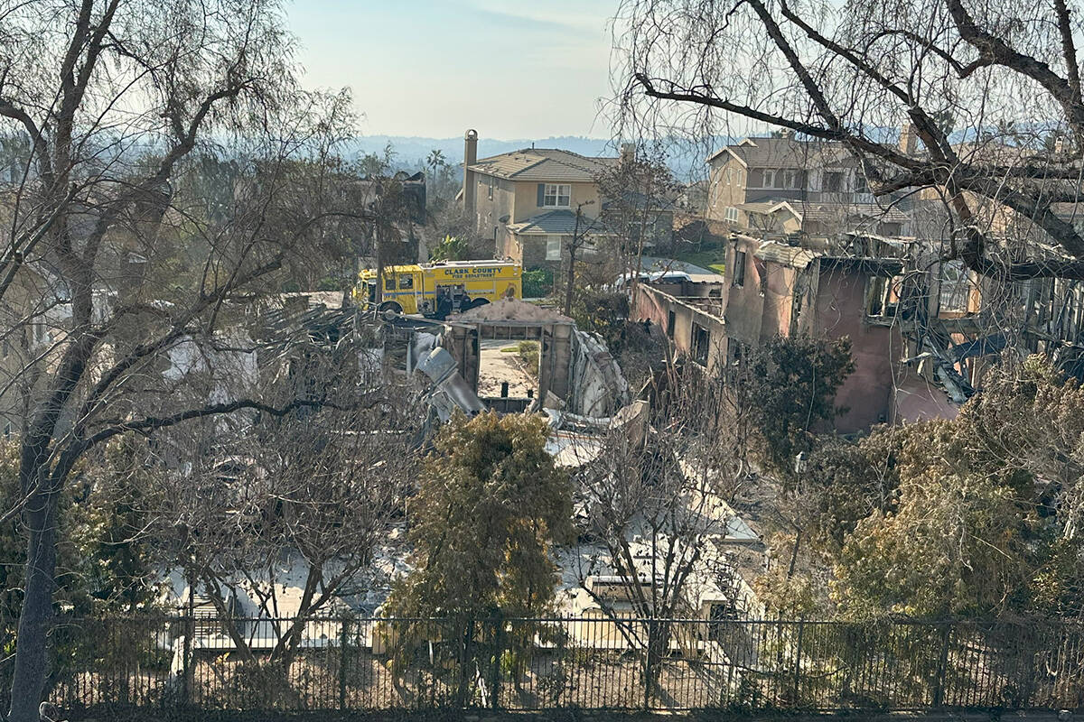 Las Vegas area strike teams continue efforts in LA fires | News