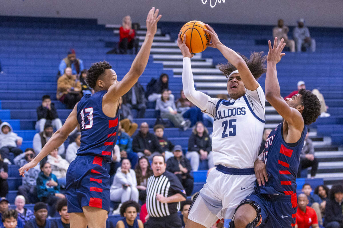 Centennial boys basketball beats Arbor View behind Jayonni Durrough ...