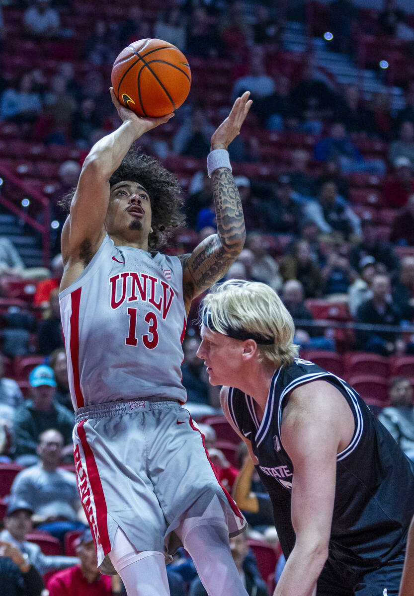 UNLV basketball, Dedan Thomas Jr. upset No. 22 Utah State | UNLV ...