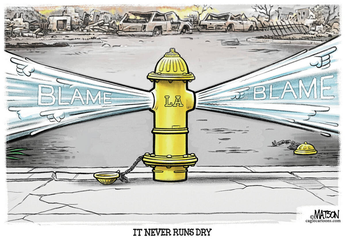 This fire hydrant has full pressure | CARTOONS | Drawing Board | Opinion