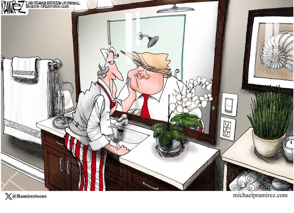 I’m looking at the man in the … | CARTOON | Michael Ramirez | Opinion