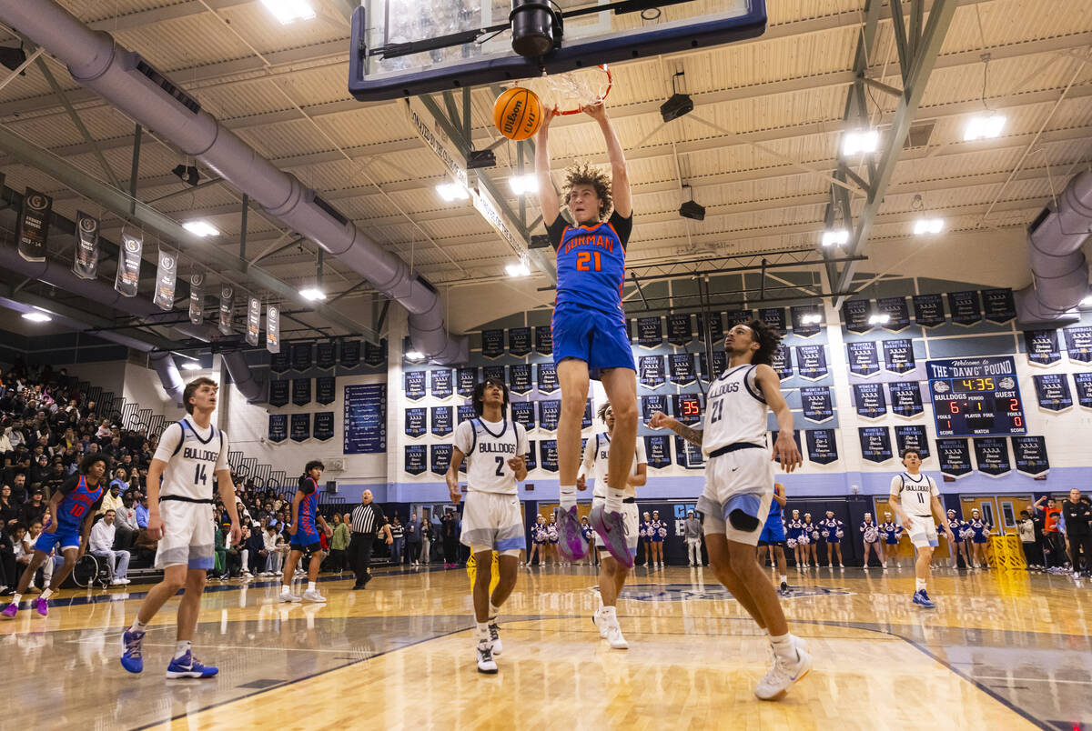 Bishop Gorman boys basketball beats Centennial behind Nick Jefferson ...