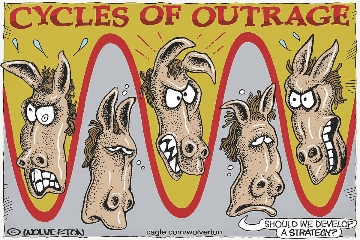 The Democratic cycles of outrage| CARTOONS | Drawing Board | Opinion