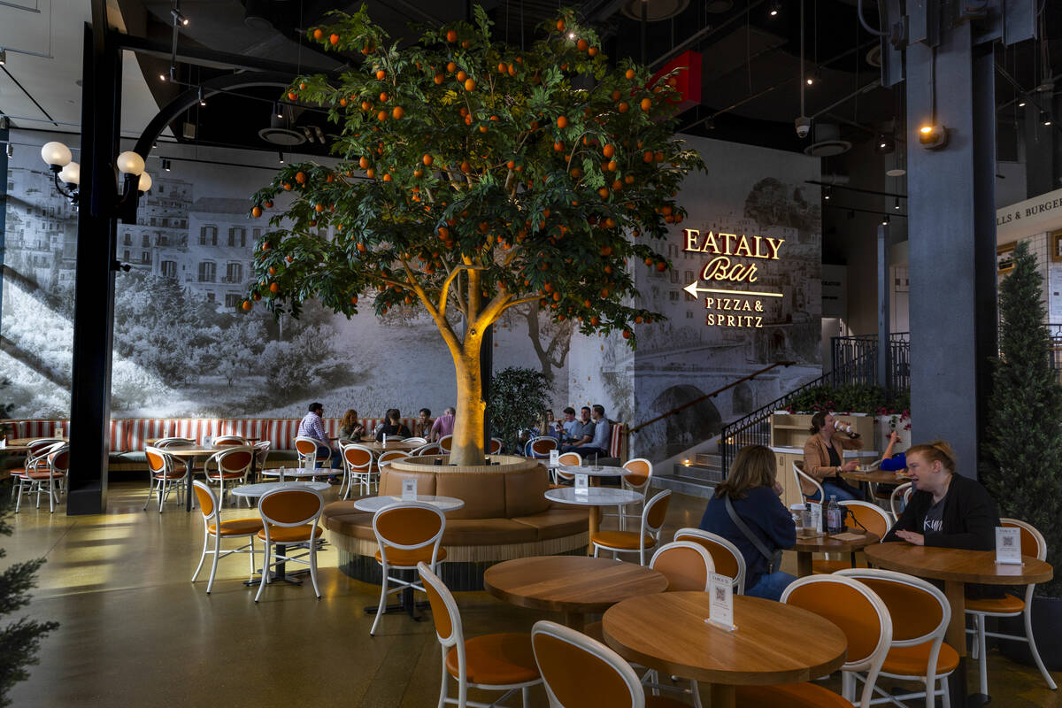 Eataly Bar, Pizza al Padellino debut at Eataly food hall on Las Vegas ...