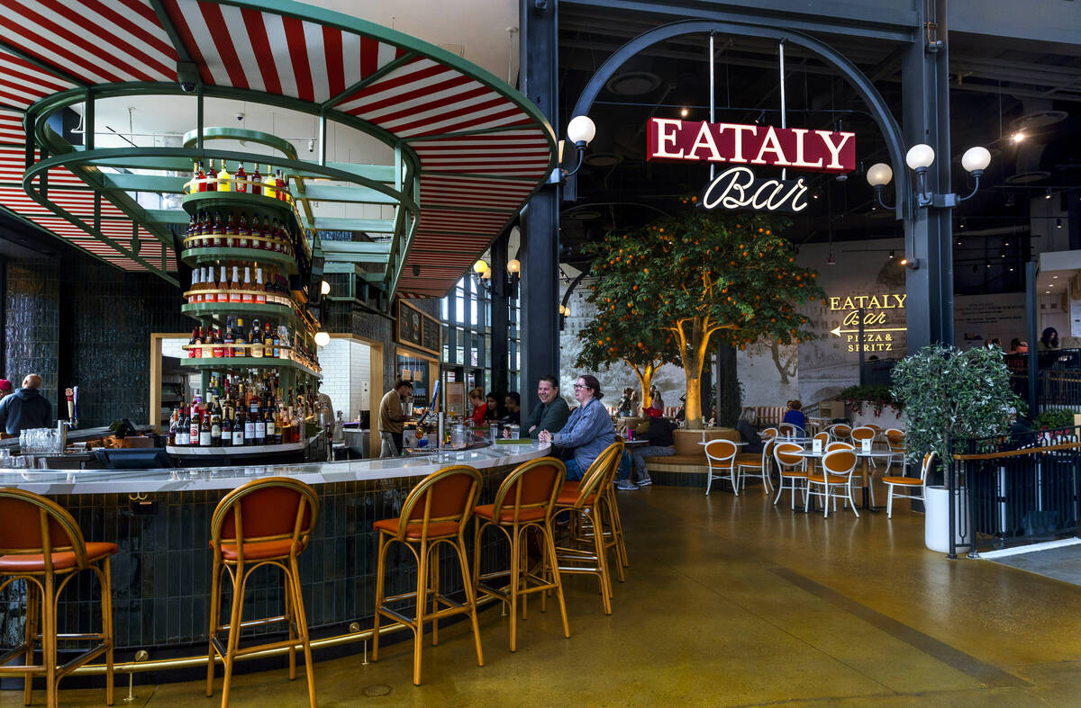 Eataly Bar, Pizza al Padellino debut at Eataly food hall on Las Vegas ...