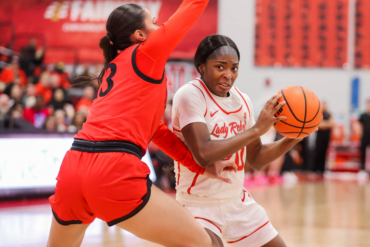 UNLV women’s basketball team beats San Diego State behind Kiara Jackson ...