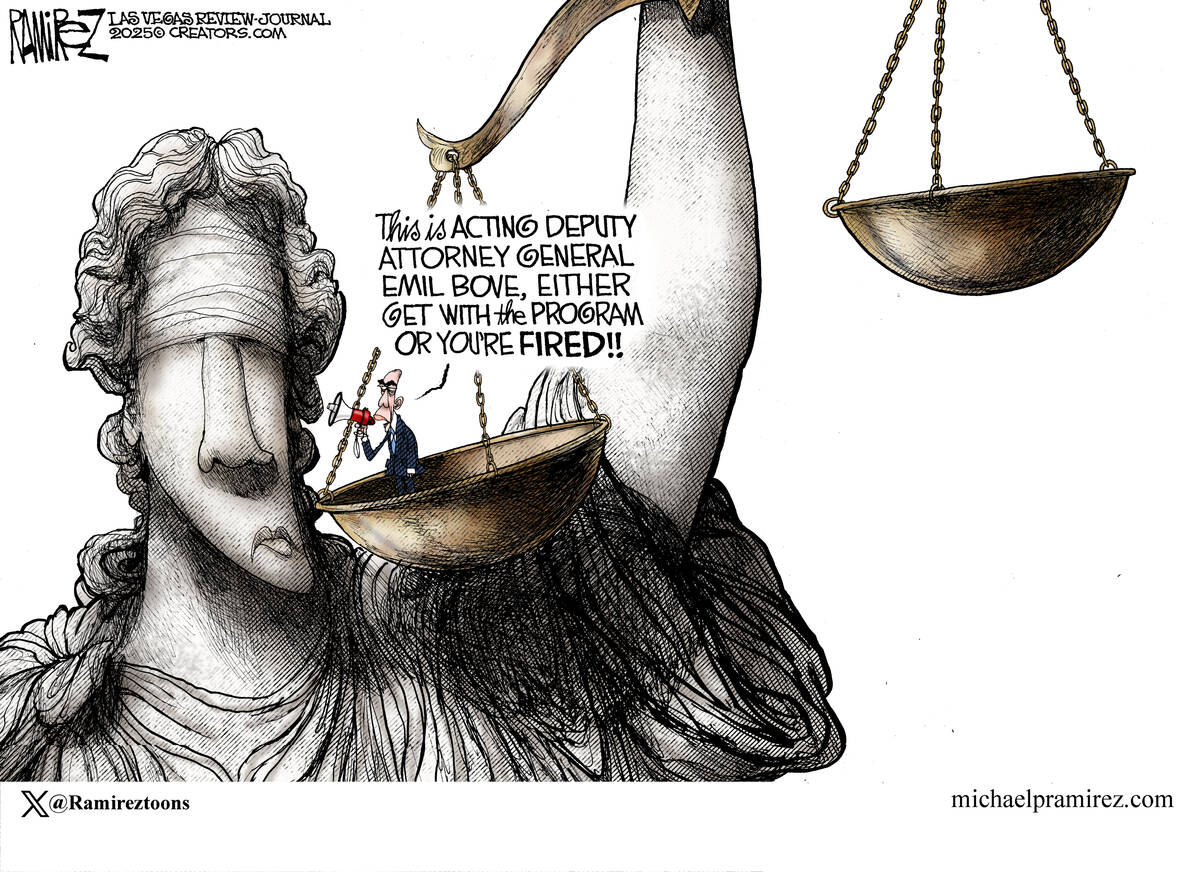 The Adams case | CARTOONS | Michael Ramirez | Opinion