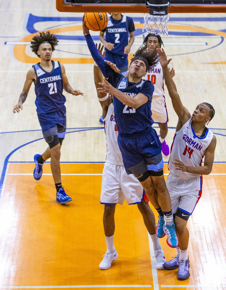 Bishop Gorman wins in Nevada high school boys basketball playoffs ...
