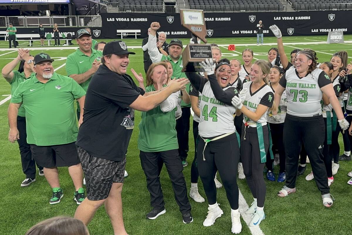 Nevada flag football state title games deserved Allegiant Stadium stage ...