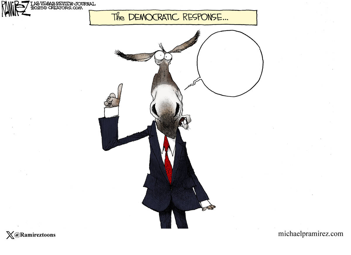 Nothing | CARTOON | Michael Ramirez | Opinion