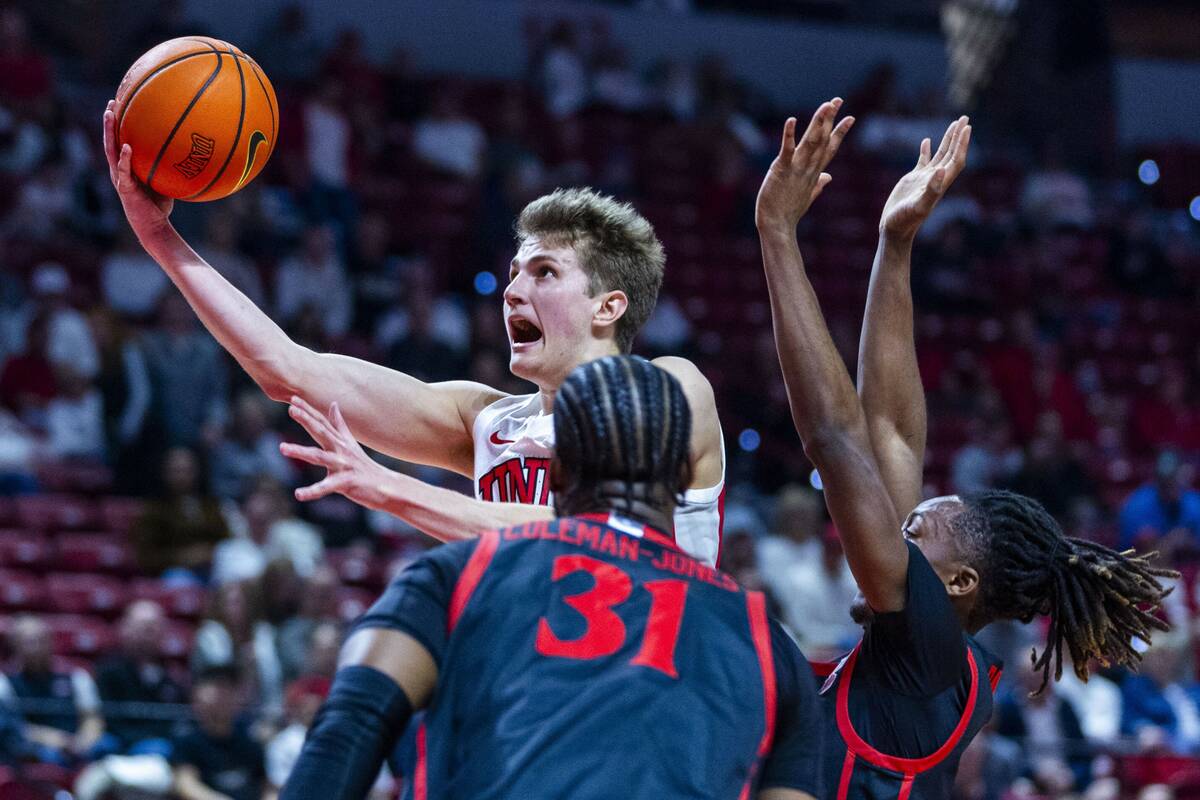 UNLV basketball defeats San Diego State behind Julian Rishwain | UNLV ...