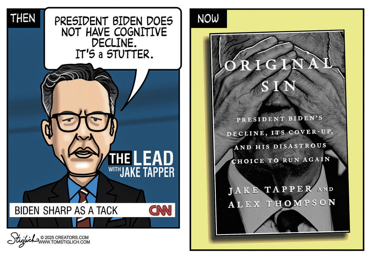 This was Jake Tapper’s original sin | CARTOONS | Drawing Board | Opinion