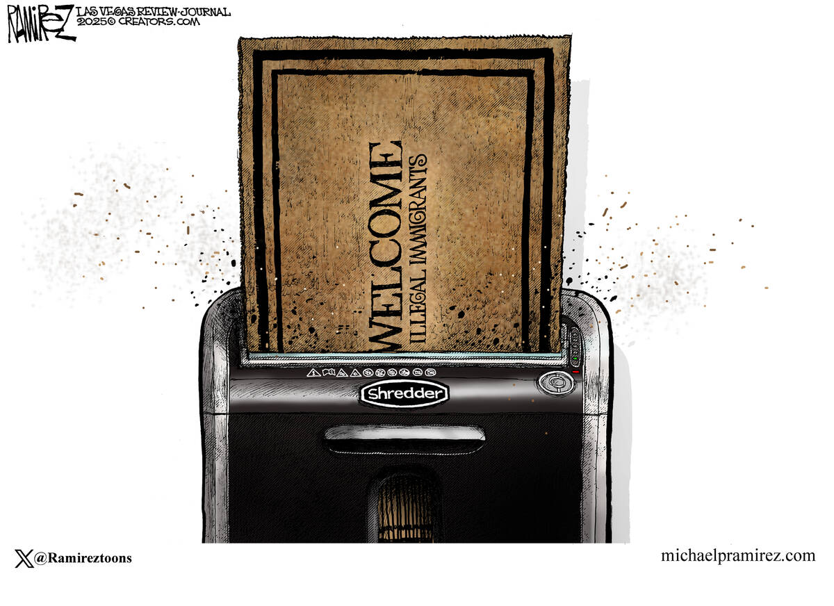 CARTOON: Securing the border | Michael Ramirez | Opinion