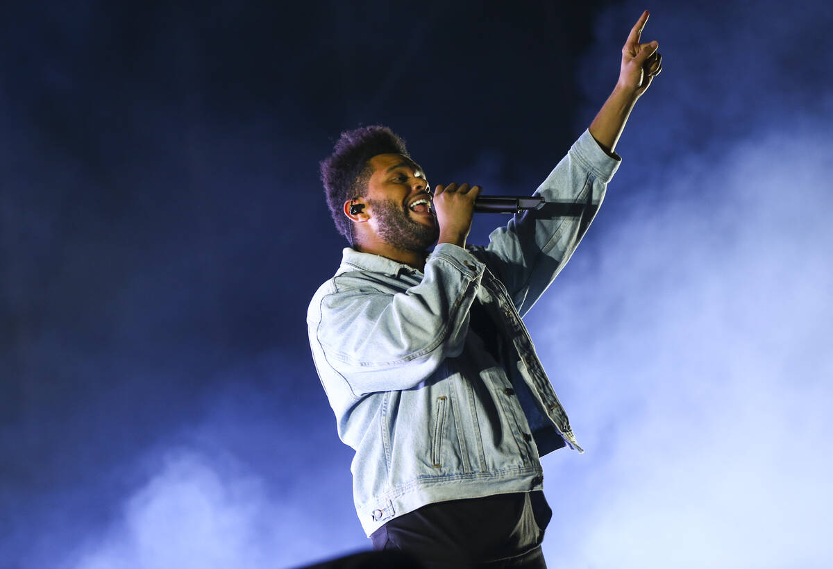 The Weeknd announces second Las Vegas concert July 4 at Allegiant ...