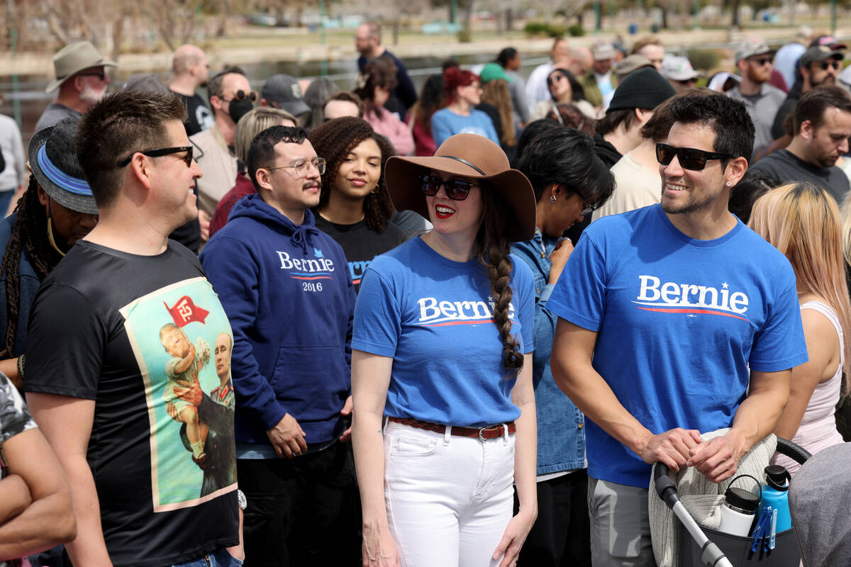 Bernie Sanders, AOC hold ‘Fight the Oligarchy’ rally in North Las Vegas ...