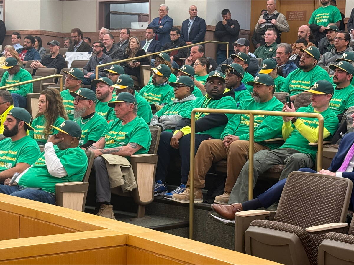 A’s Las Vegas ballpark land use permits get green light from Clark ...