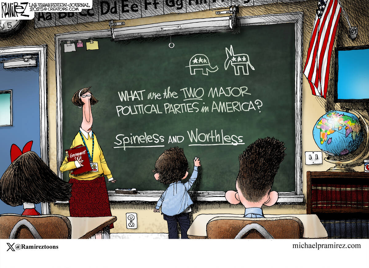 CARTOON: Two sides of the same coin | Michael Ramirez | Opinion